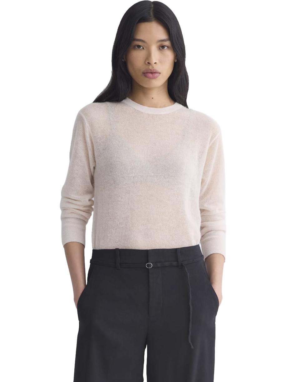 EVERLANE EVERLANE Air Alpaca Relaxed Crew Neck Sweater
